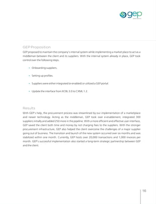 GEP Procure-to-Pay (P2P) | PDF