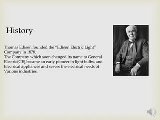 GE presentation assignment 1 | PPTX