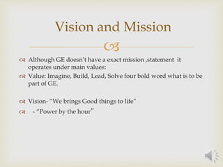GE presentation assignment 1 | PPTX