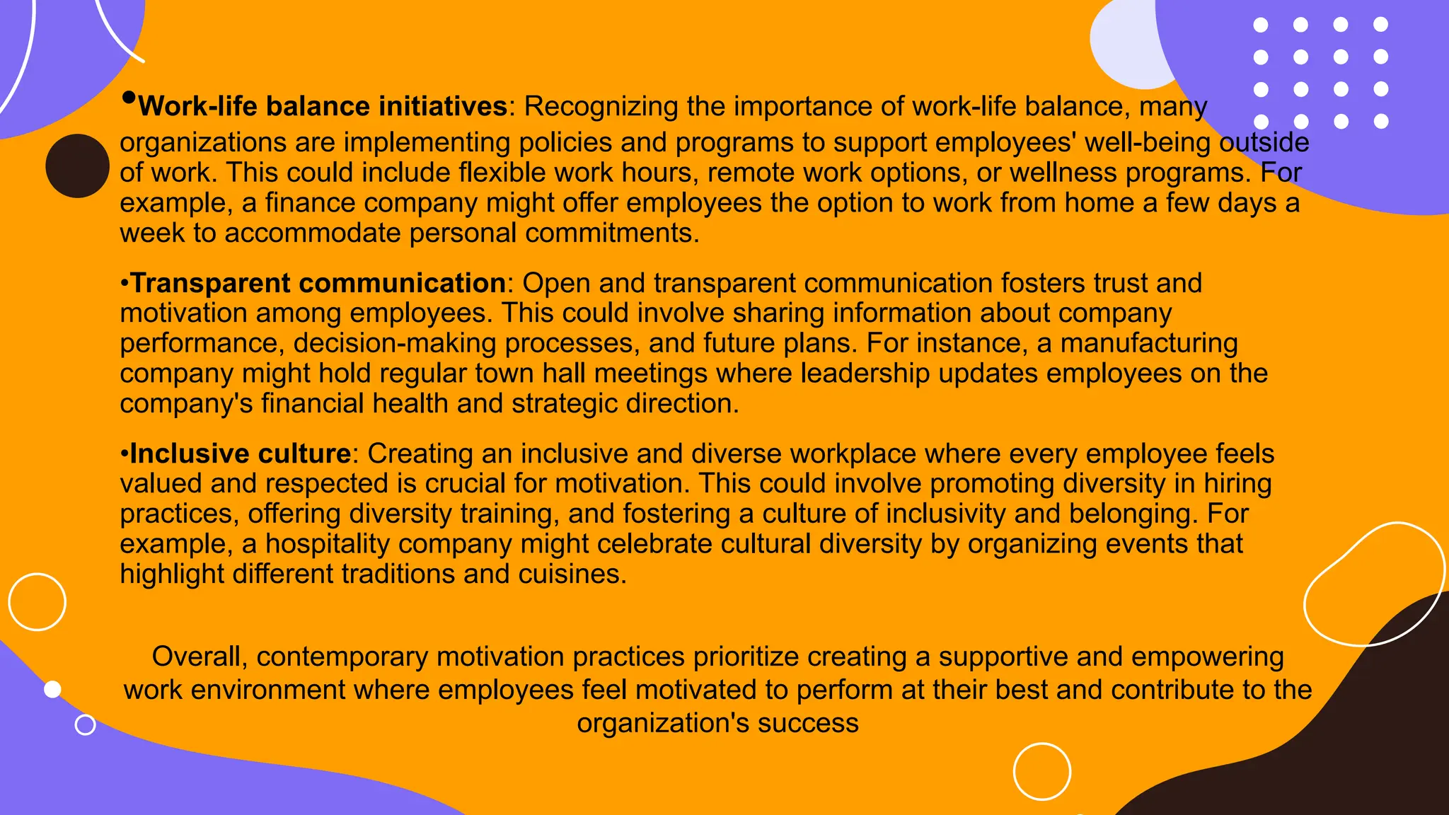 Communication and motivation Maslow’s hierarchy of needs: | PPT