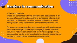 Communication and motivation Maslow’s hierarchy of needs: | PPT