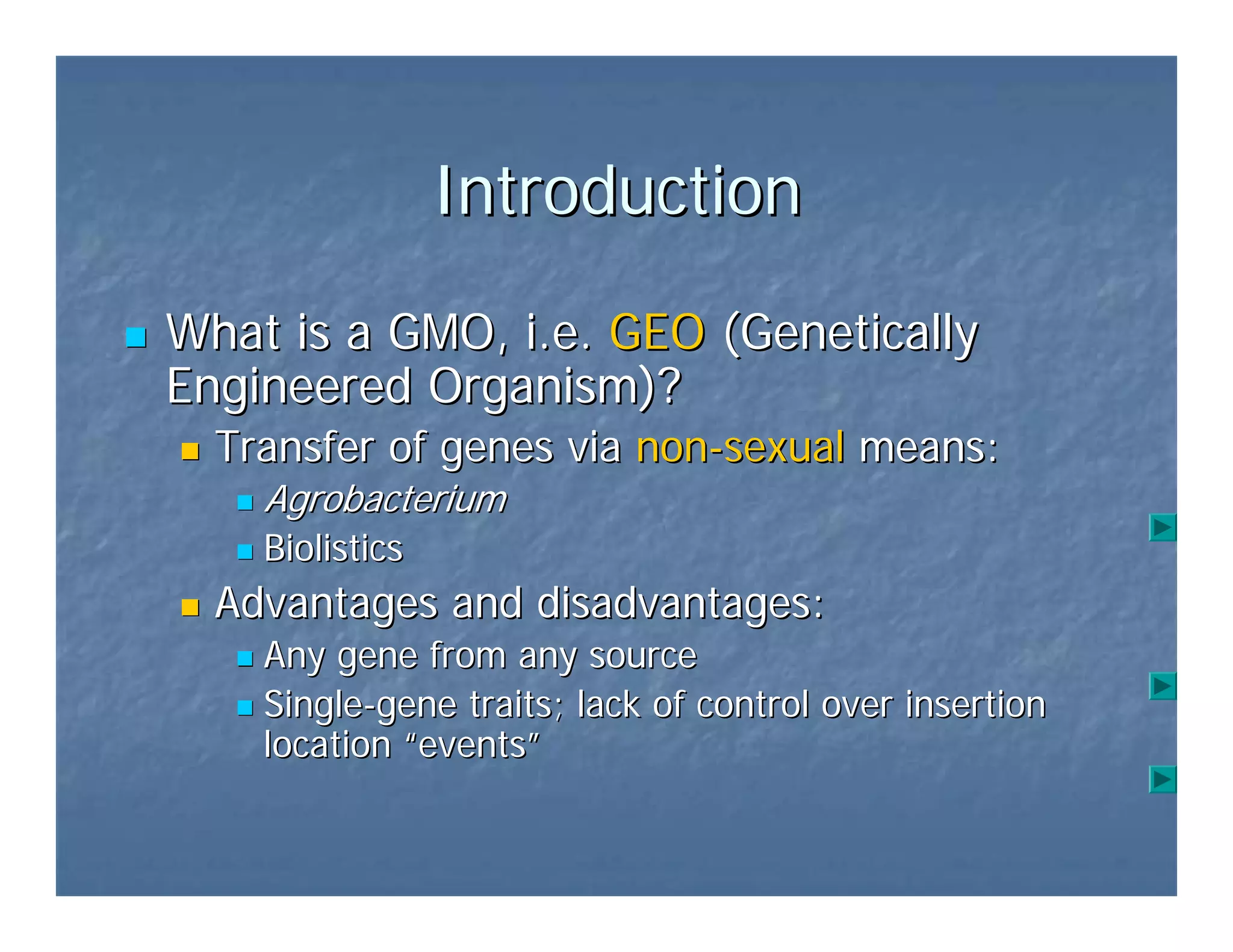 GMO’s and the Environment | PDF