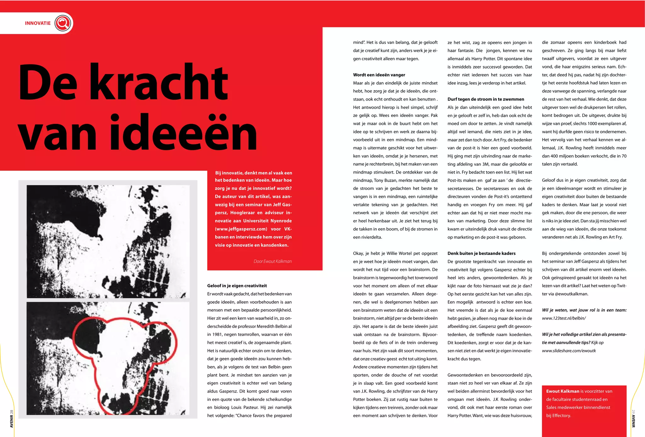 De kracht van Ideeën (een artikel en interview Over Jeff Gaspersz) | PDF