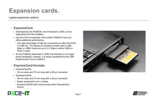 Pace IT - Laptop Expansion Options | PPTX | Laptops | Computing