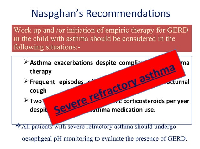 GERD IN CHILDREN | PPT