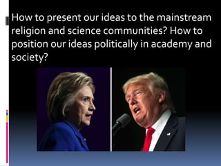 Slides used for Q/A with Robert Geraci, SEptember 2016 | PPT