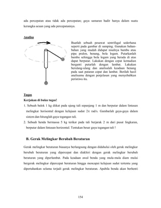 FISIKA- Gerak melingkar BERATURAN | PDF