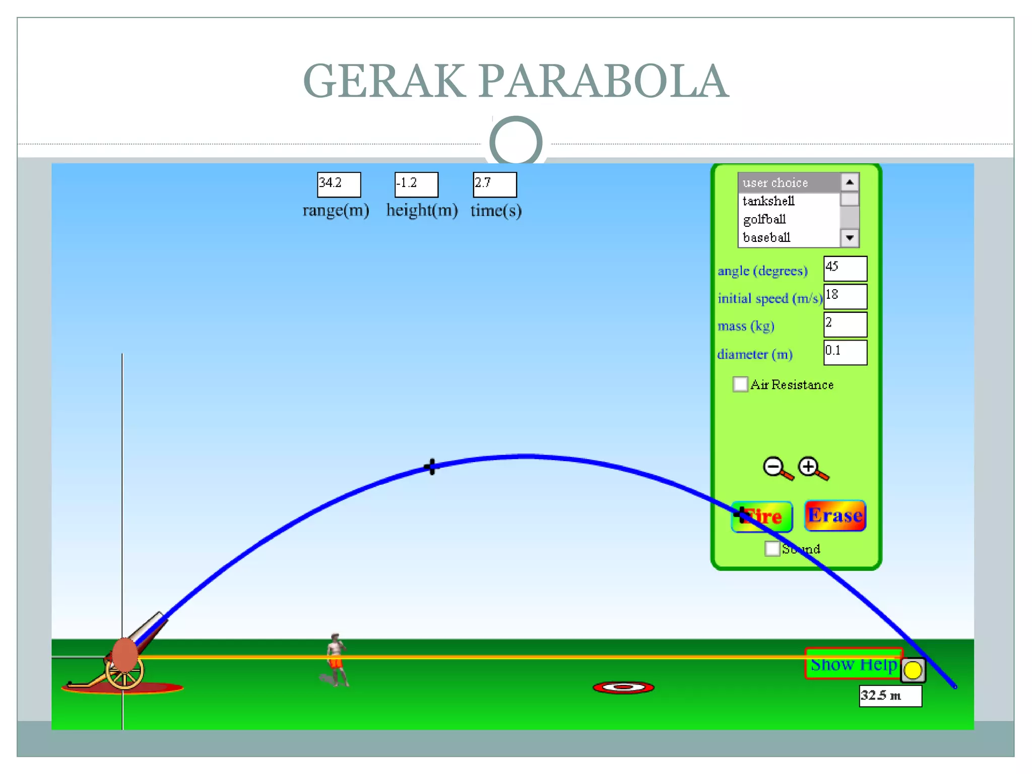 Gerak parabola | PPT