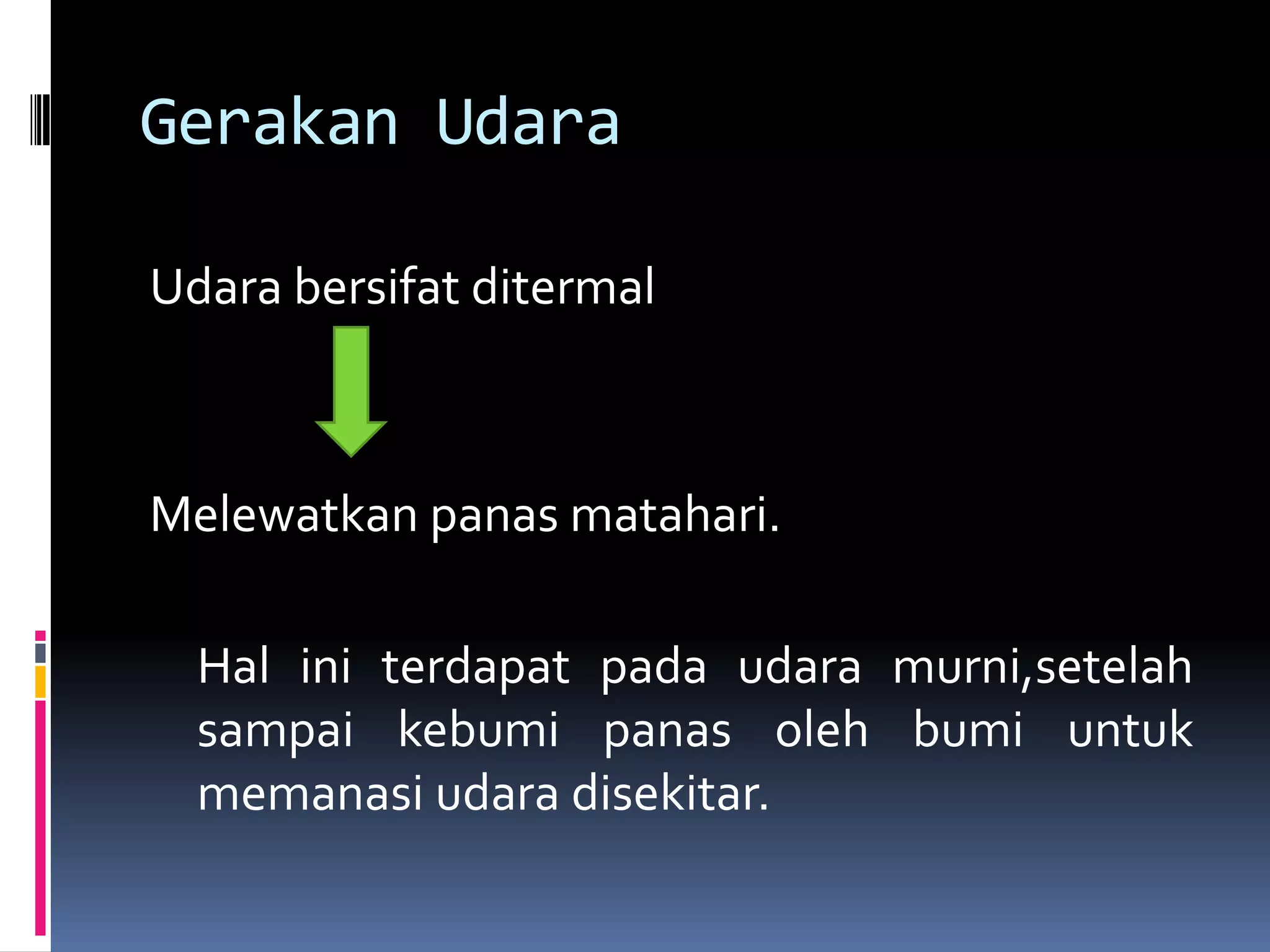 Gerakan udara | PPTX