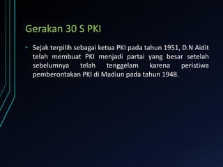 Gerakan 30 september 1965 | PPTX