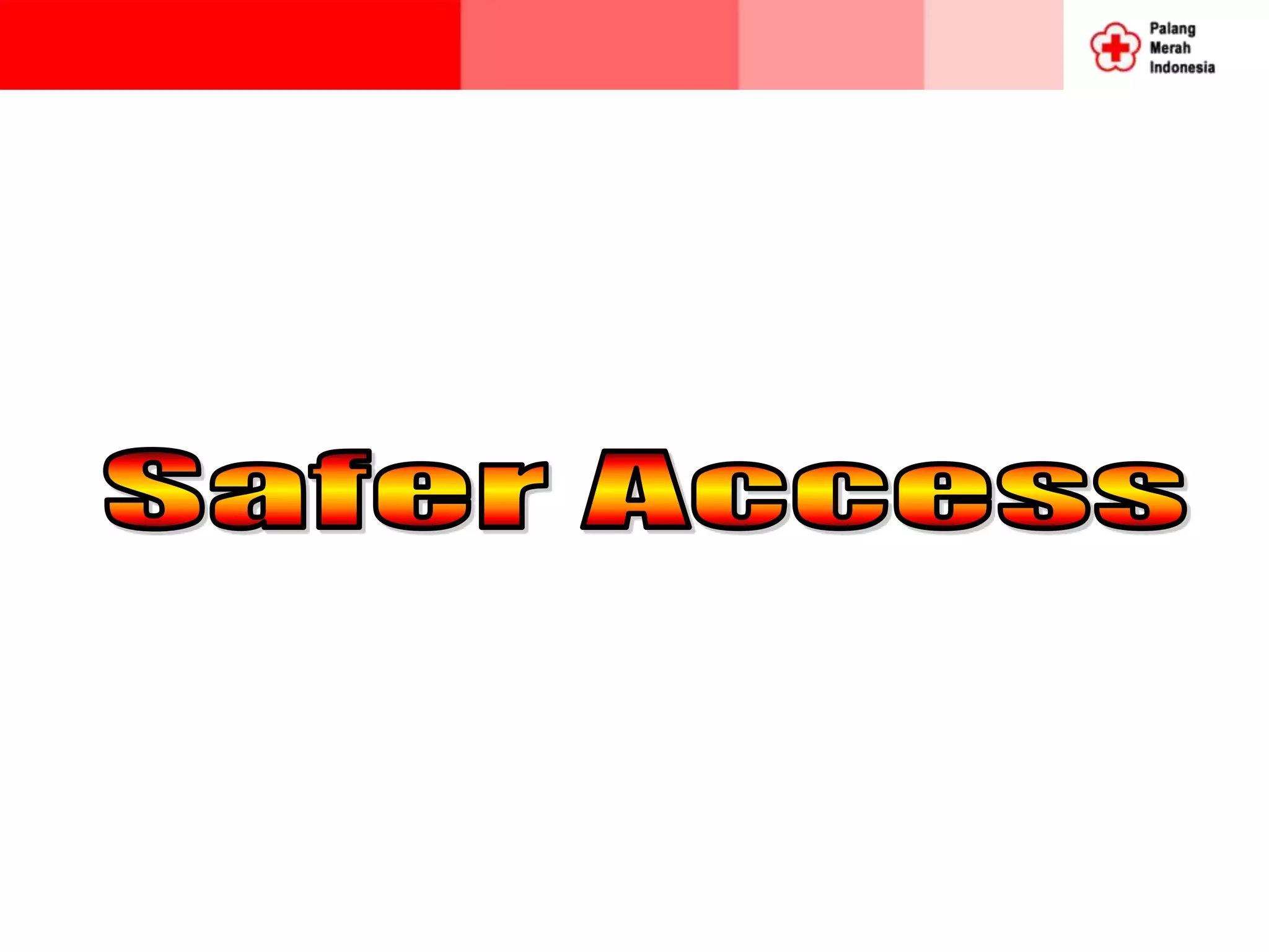 Gerakan 4 code of conduct dan safer access | PPTX