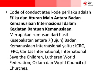 Gerakan 4 code of conduct dan safer access | PPTX