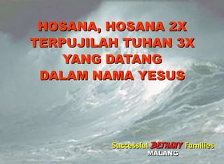 Gerakan Allah tlah datang.PPT