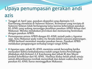 Gerakan andi azis iis 4 | PPTX