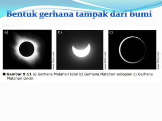 Gerakan bumi dan bulan | PPTX