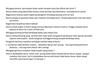 GERAKAN BUMI DAN BULAN TERHADAP MATAHARI.ppt