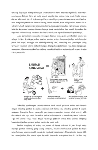 Gerakan jamban sehat | DOCX