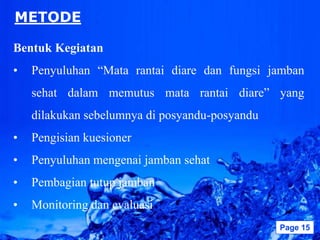 Gerakan jamban sehat | PPTX