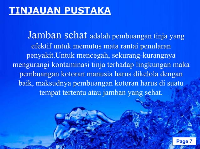 Gerakan jamban sehat | PPTX