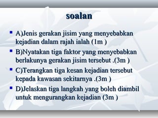 Gerakan jisim disediakan oleh mohd salleh sairan | PPT