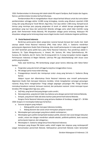 Gerakan kebangsaan di indonesia | DOCX