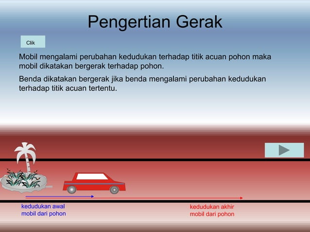 PPT GERAK DAN GAYA BENDA KELAS 7 SEMESTER 1 | PPT