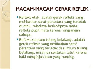 Gerak biasa dan reflek | PPT