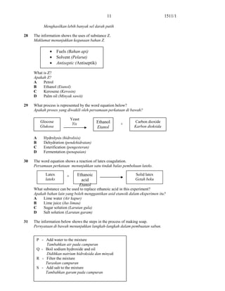 Gerak gempur sains spm 2015 | DOC