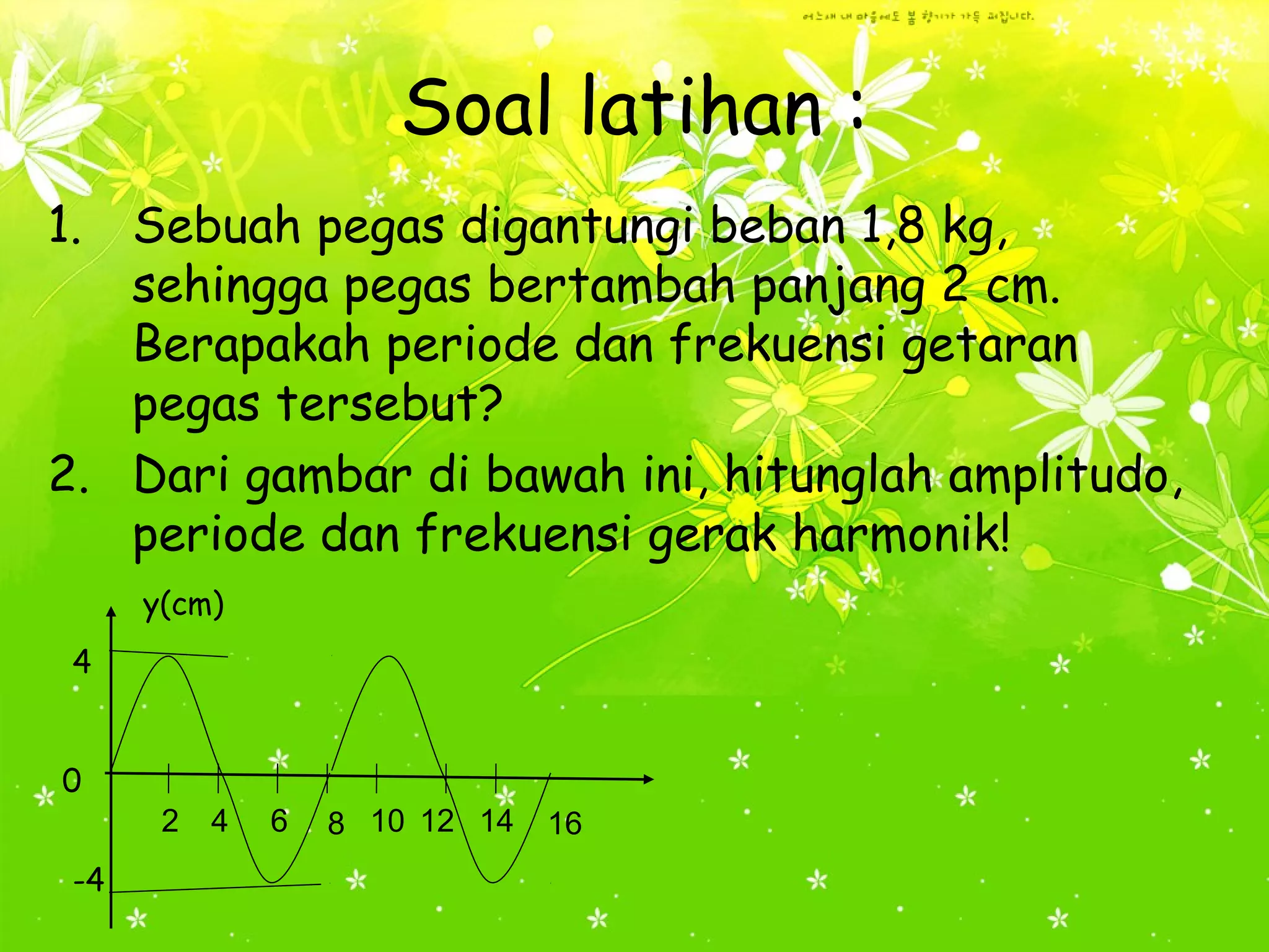 Gerak harmoni sederhana | PPT