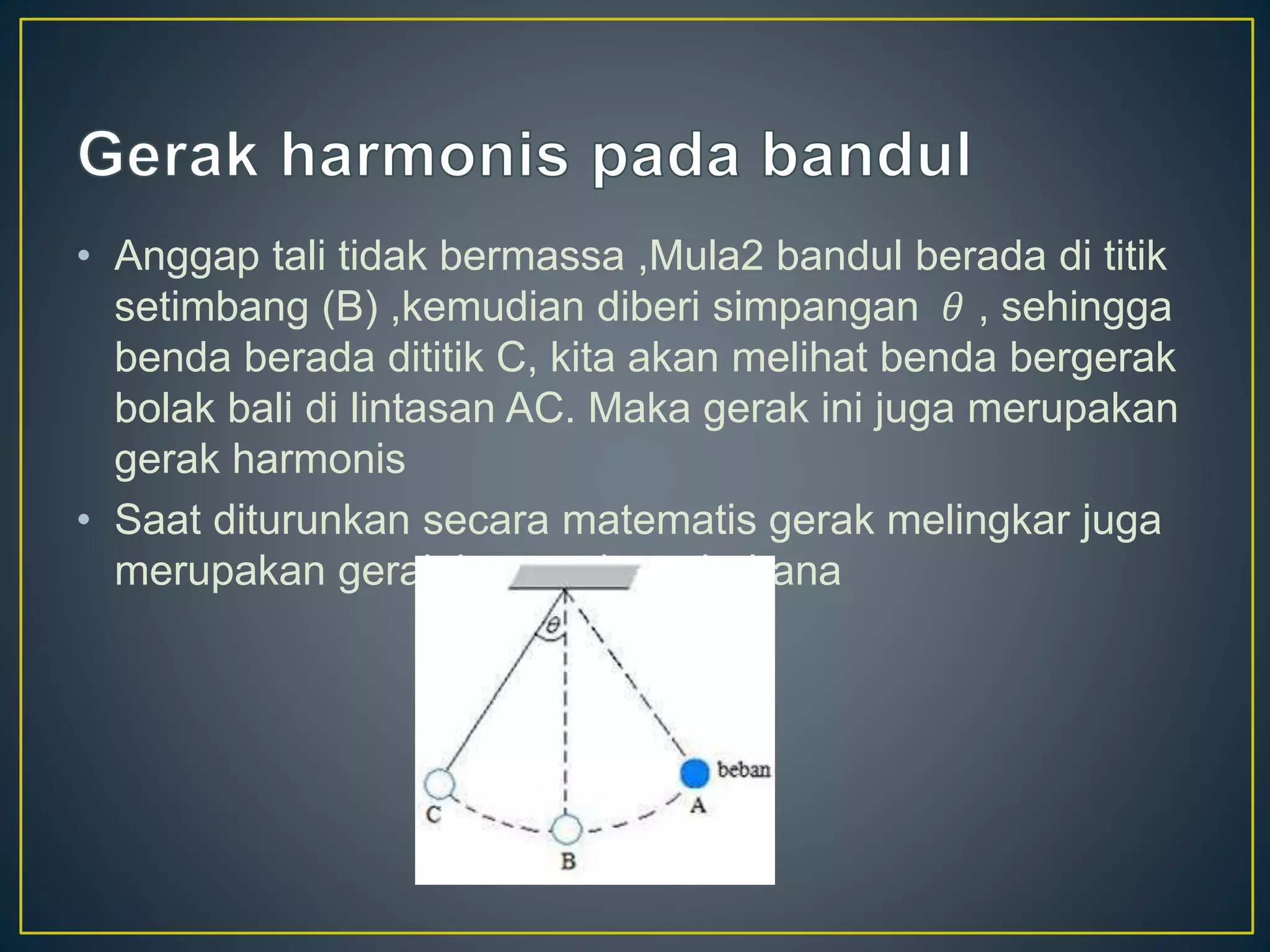 PPT FISIKA GERAK HARMONIK SEDERHANA | PPTX