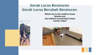 Gerak LURUS Dalam Kehidupan Sehari- hari | PPTX