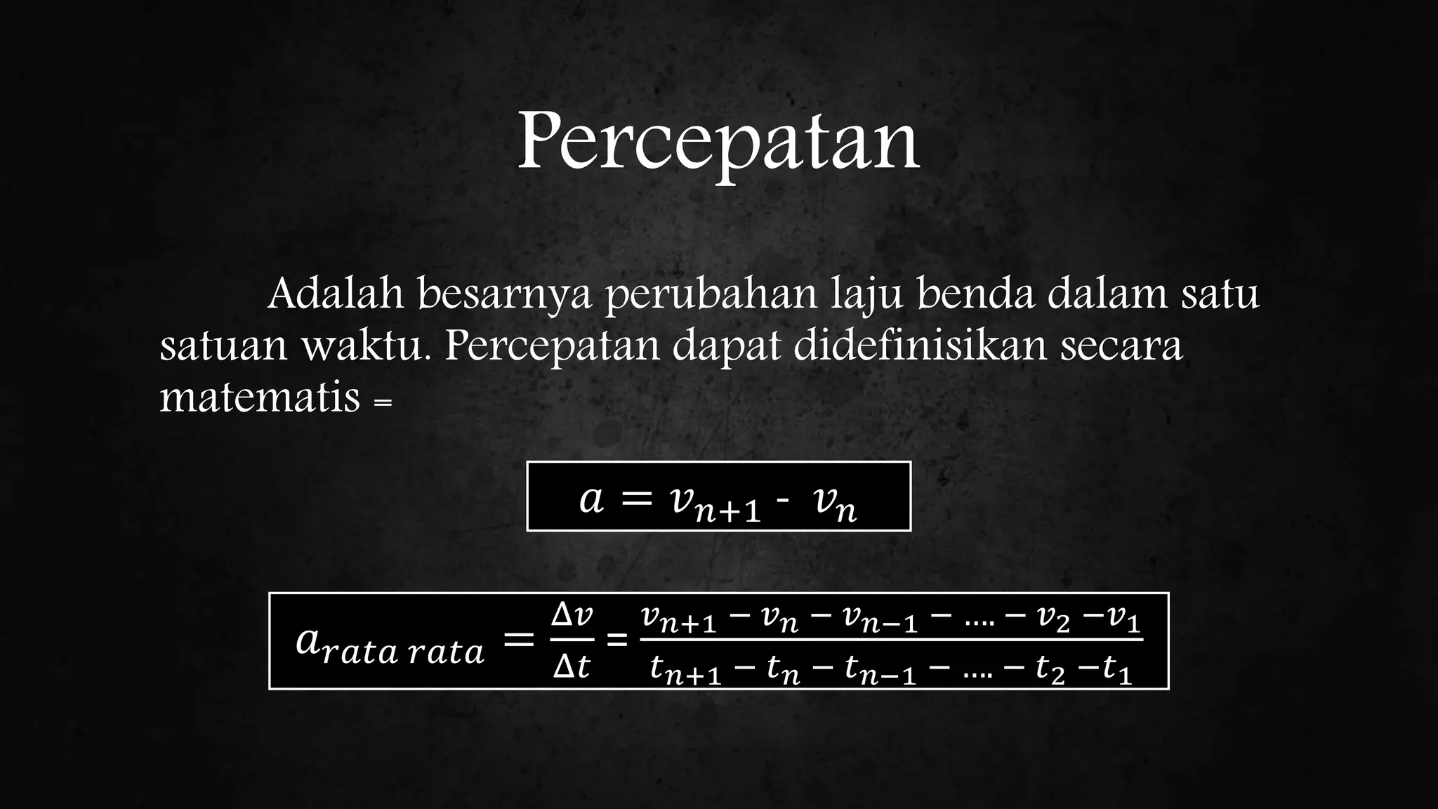 Gerak lurus beraturan | PPTX