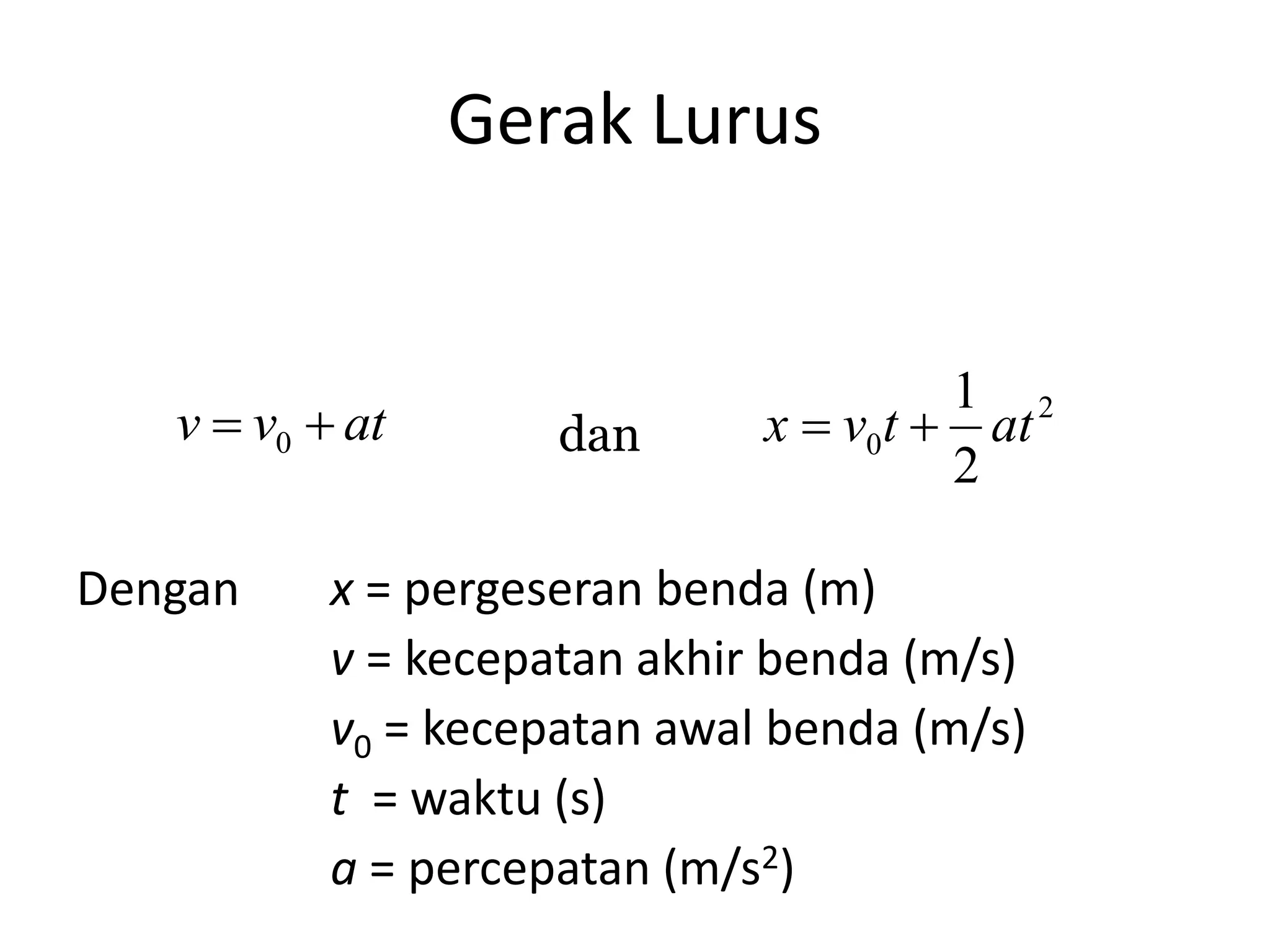 Gerak Lurus (Kecepatan).ppt IPA Kelas 7 SMP | PPTX