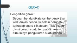 Gerak Lurus Kinematika ipa smp kelas 7.pptx