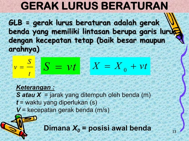 Gerak Lurus | PPTX