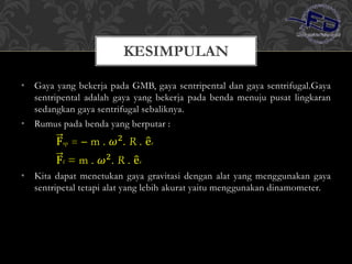 Gerak melingkar beraturan | PPT