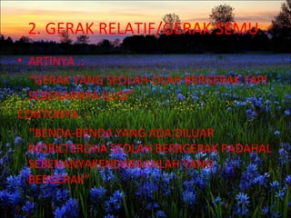 BELAJAR GERAK PELURU DAN GERAK RELATIF MENYENANGKAN !! | PPT