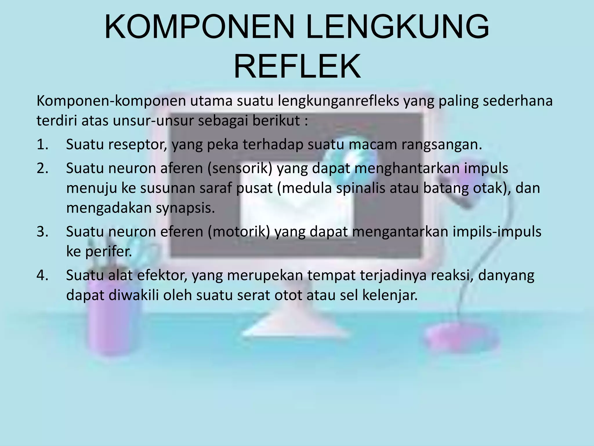 Gerak refleks kelompok 10 | PPTX