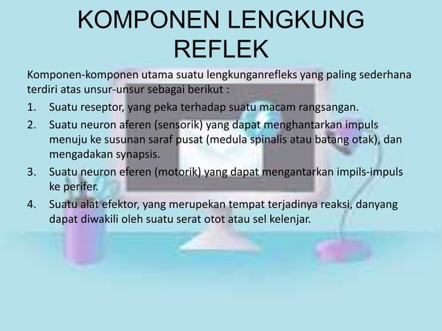 Gerak refleks kelompok 10 | PPTX
