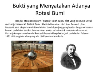 Geografi - GERAK ROTASI DAN REVOLUSI BUMI | PPTX