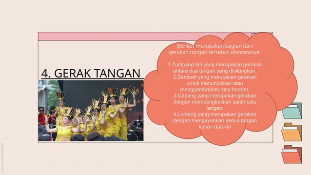 Gerak Tari Tradisional, gerak mata, tangan, kaki | PPTX
