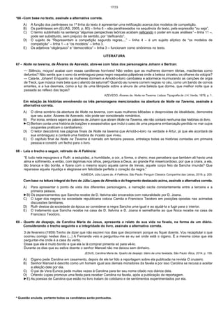 Prova ufpr de 2024 com gabarito oficial e direto do site | PDF