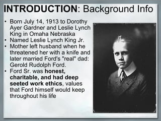 Gerald Ford Powerpoint | PPT