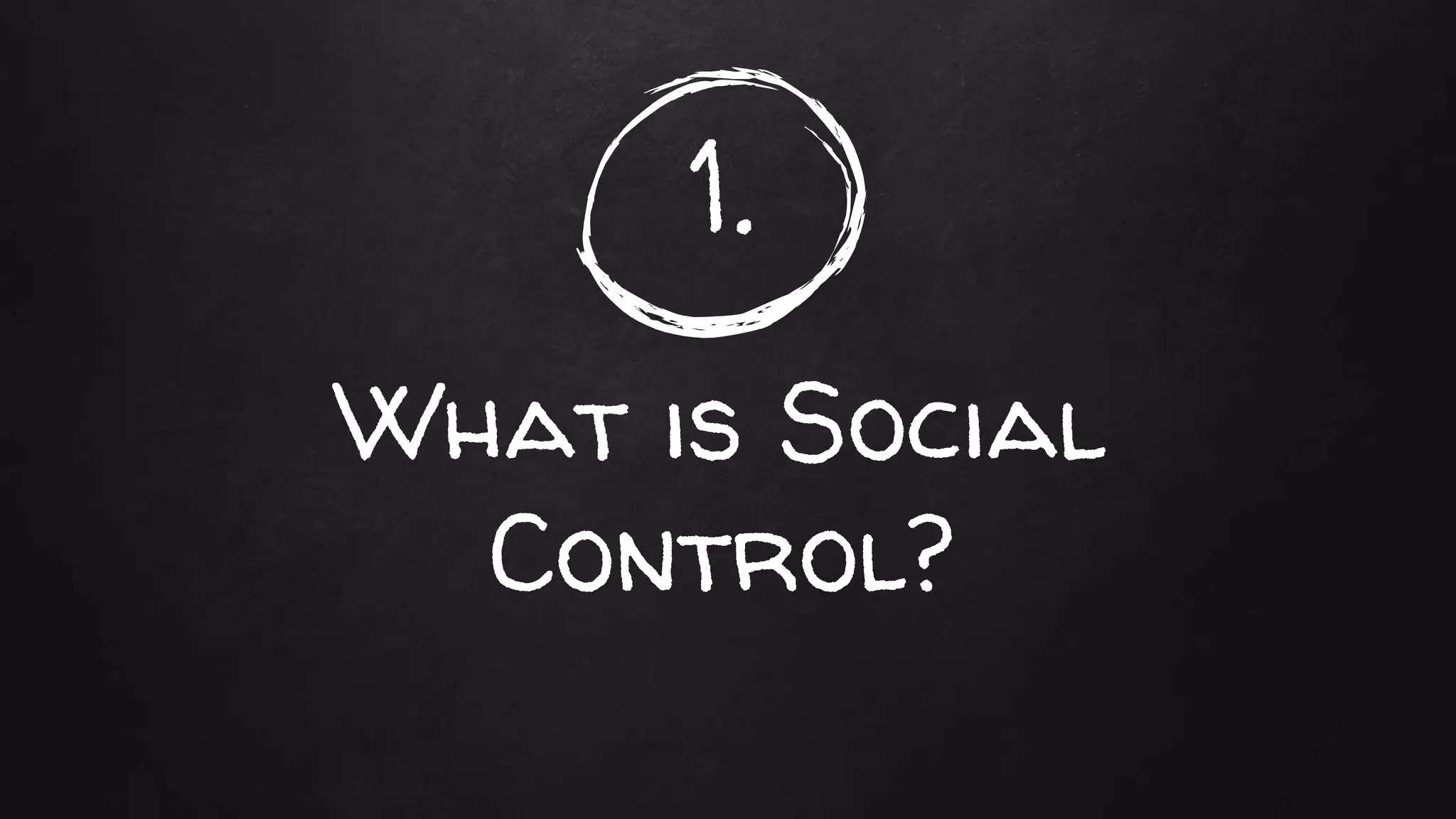 social control | PPTX