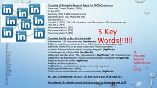 Gerald Pollard LinkedIn Internal Job Search Advantage Compared To Other Employment Pathways | PPT
