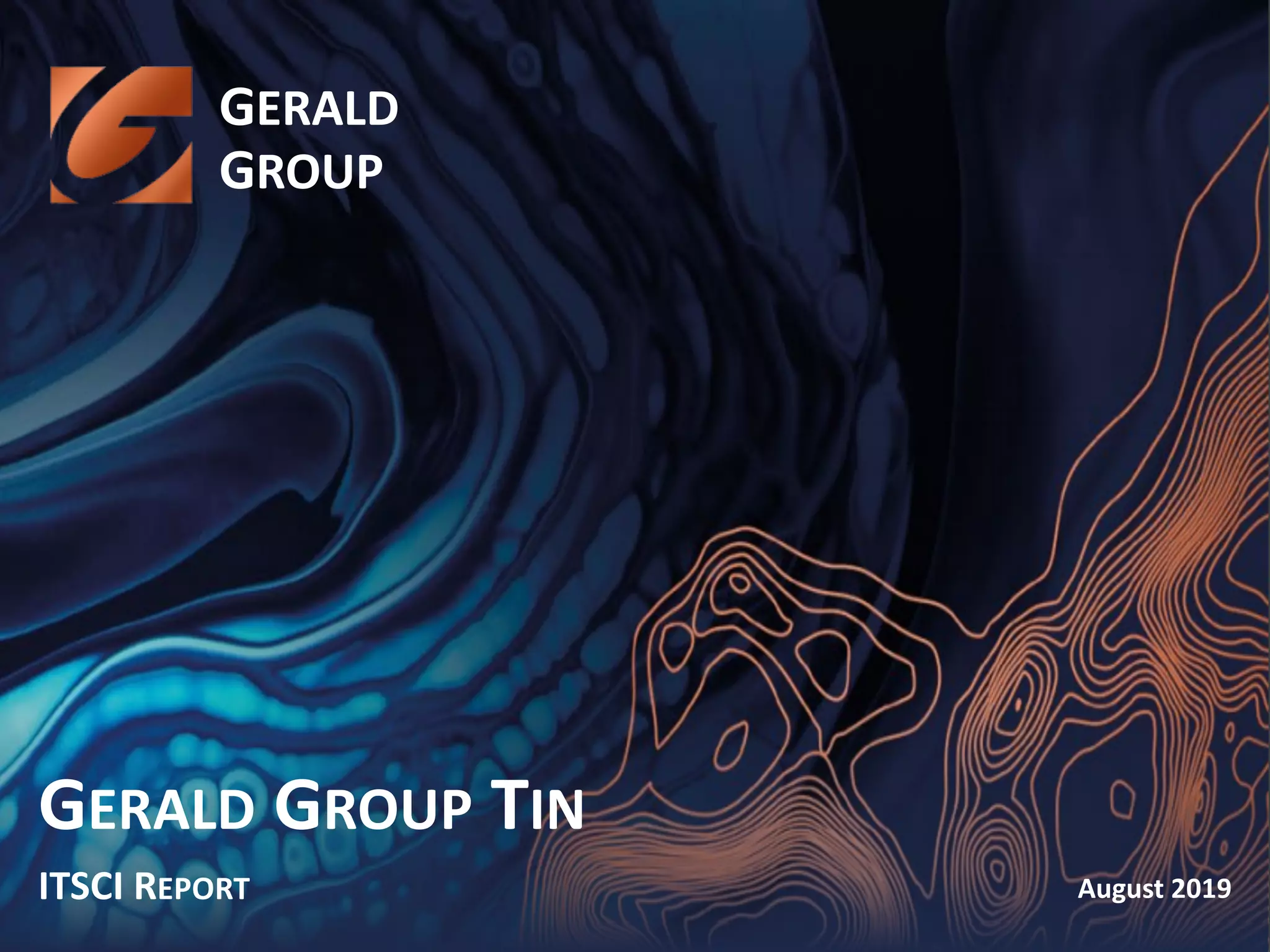 Gerald TIN-ITSCi report - August 2019 | PPT