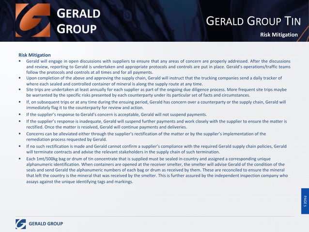 Gerald TIN-ITSCi report - August 2019 | PPT