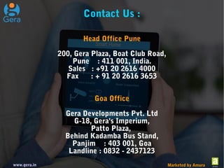 Gera Developments : Real Estate in Pune | PPT | Real Estate Industry ...