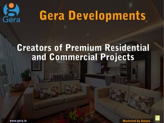 Gera Developments - Luxurious Villas and Apartments in Pune | PPT