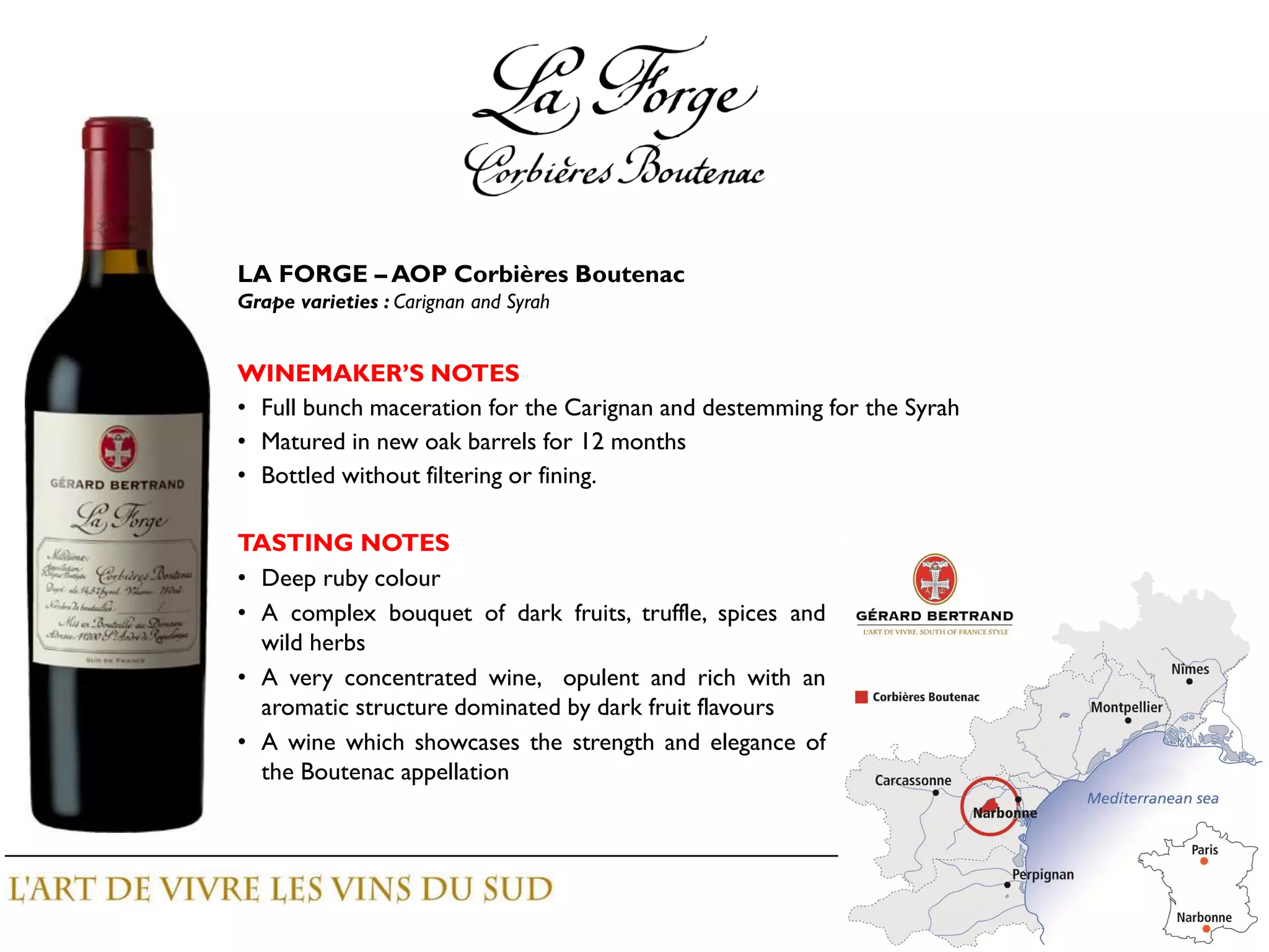 Gerard Bertrand wines | PDF